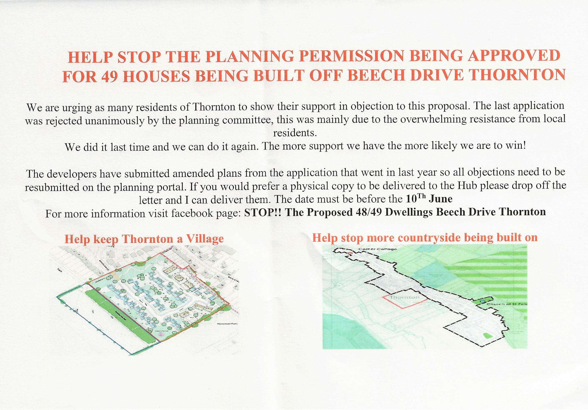 Beech Drive development – Thornton