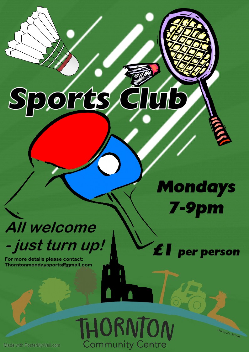Thornton Monday Sports Club – Thornton